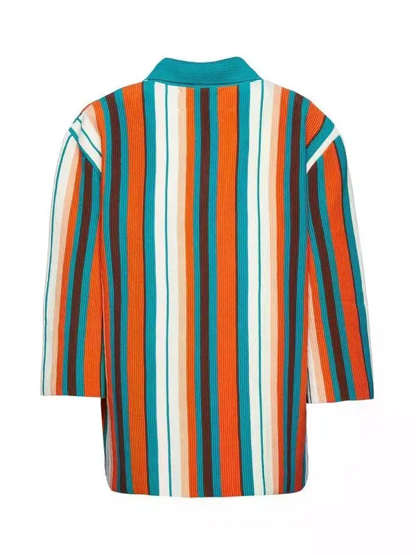 La DoubleJ Bay Polo Stripe-pattern Jumper