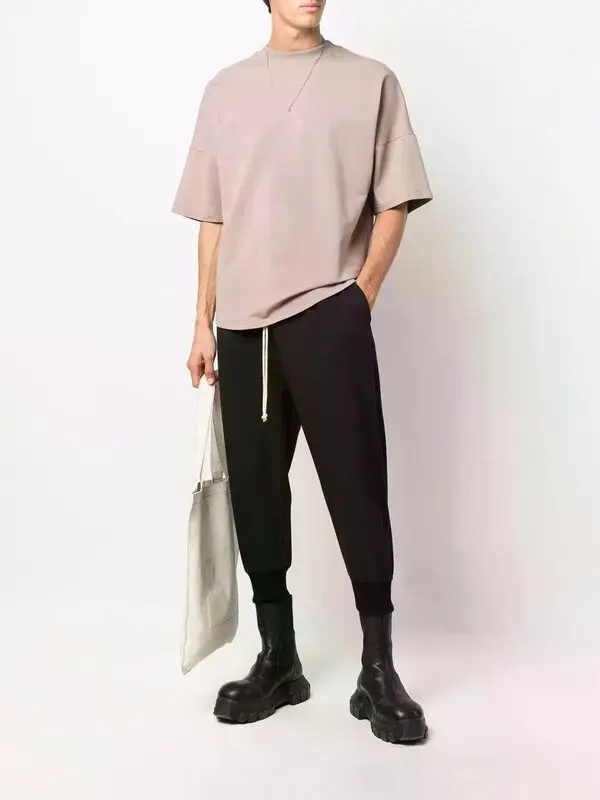 Alchemy Fashions Drawstring-waist Cropped Trousers