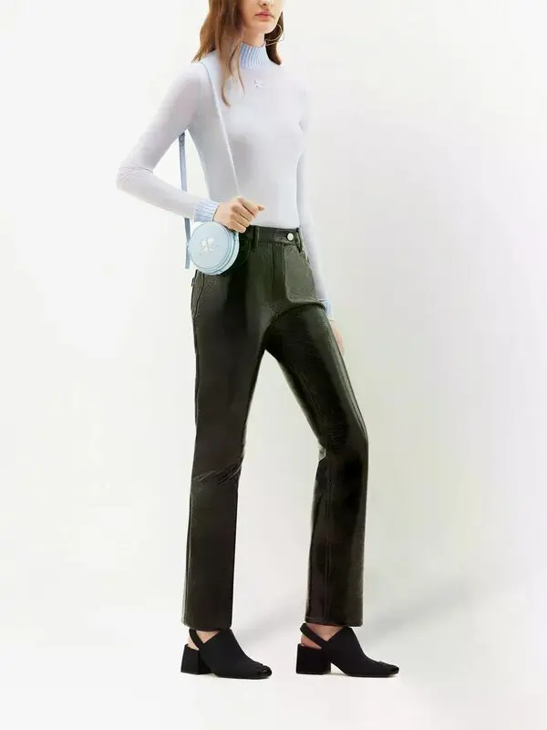 COURREGES Reedition Second-skin Top - Blue
