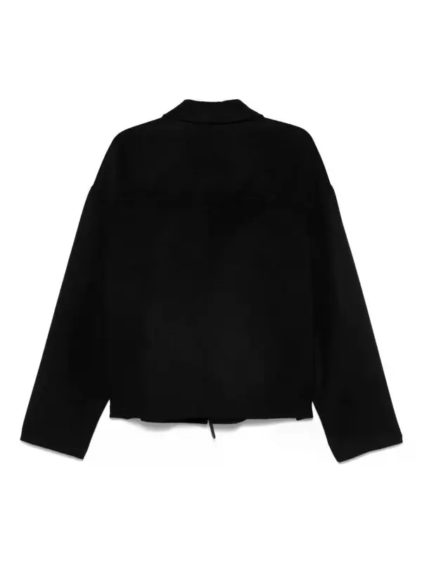 Giorgio Armani Zip-up Cashmere-blend Jacket