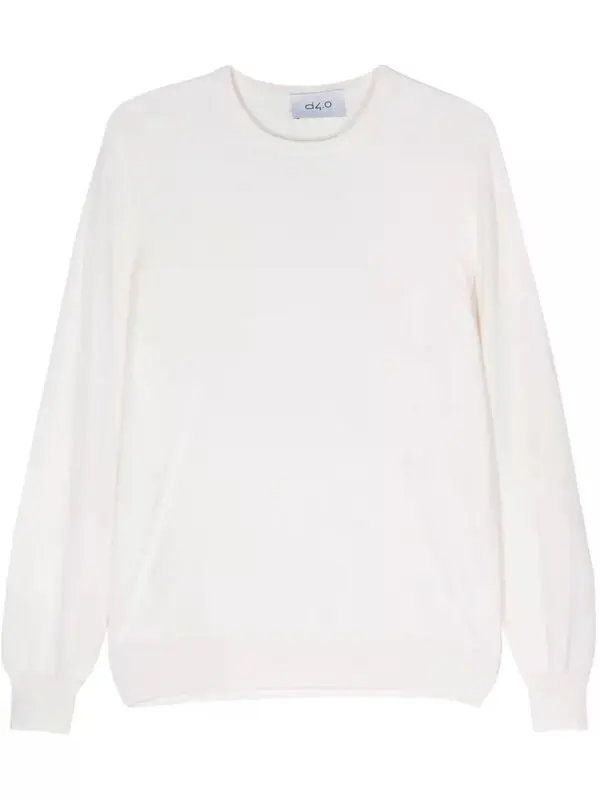 D4.0 Cashmere Fine Ribbed Sweater