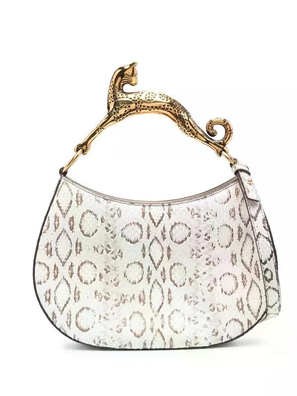 LANVIN Cheetah-print Tote Bag - Neutrals