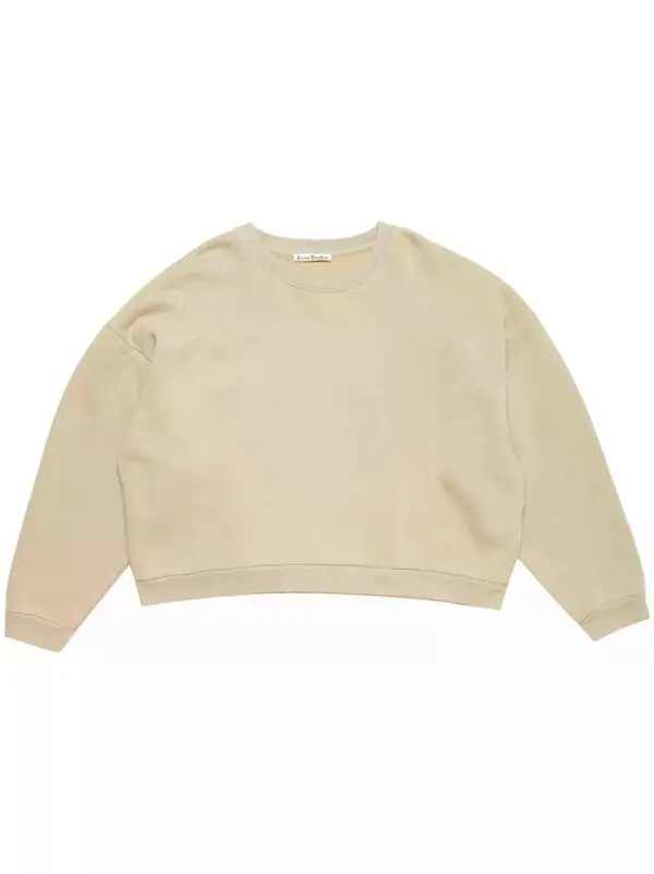 Acne Studios Logo-patch Jersey Sweatshirt