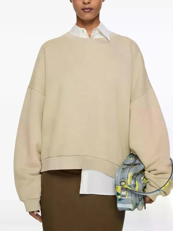Acne Studios Logo-patch Jersey Sweatshirt
