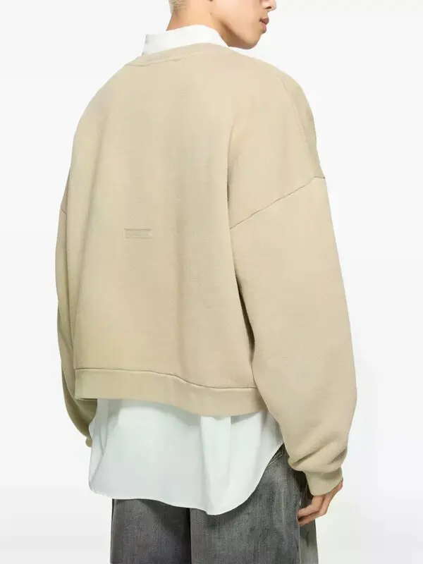 Acne Studios Logo-patch Jersey Sweatshirt