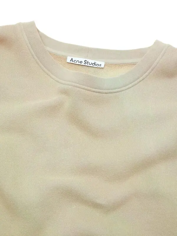 Acne Studios Logo-patch Jersey Sweatshirt