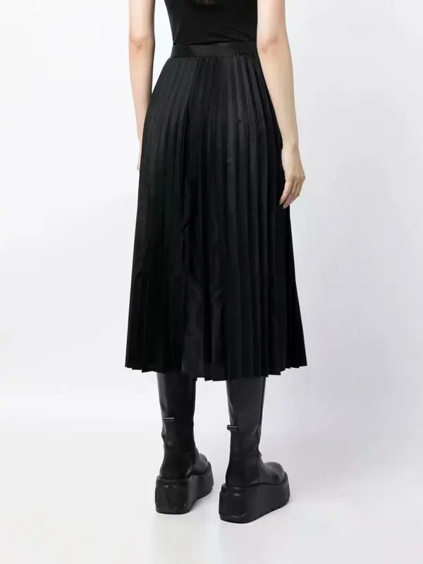 Junya Watanabe High-waist Pleated Skirt