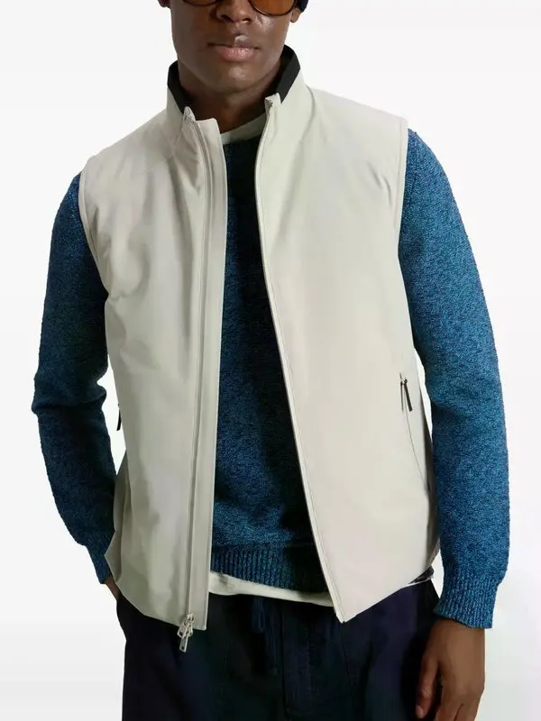 Woolrich Zip-up Sleeveless Gilet