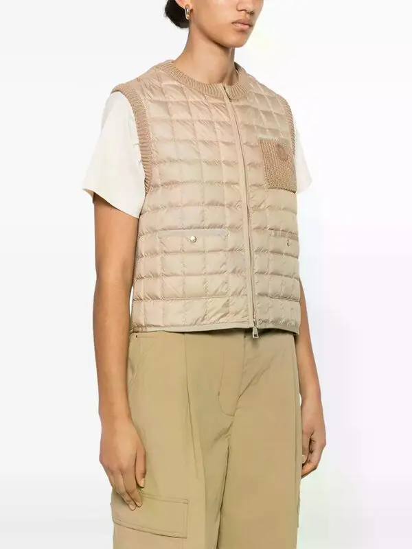 Moncler Tricot-panel Gilet