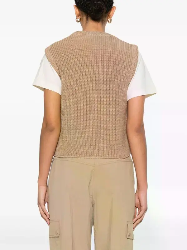 Moncler Tricot-panel Gilet
