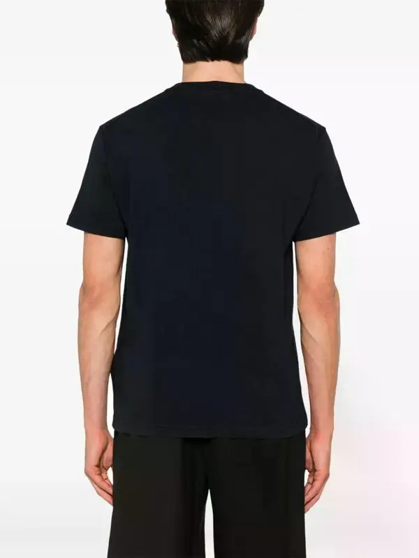 Stone Island Compass-motif T-shirt - Blue