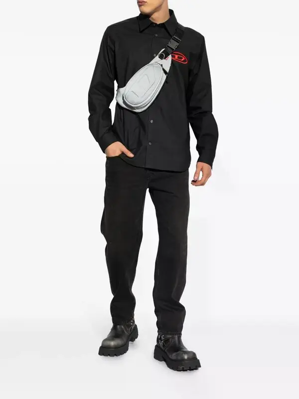 DIESEL® S-simply-d Cotton Shirt - Black