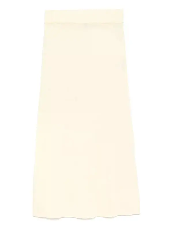 TOTEME Knitted Skirt - Yellow