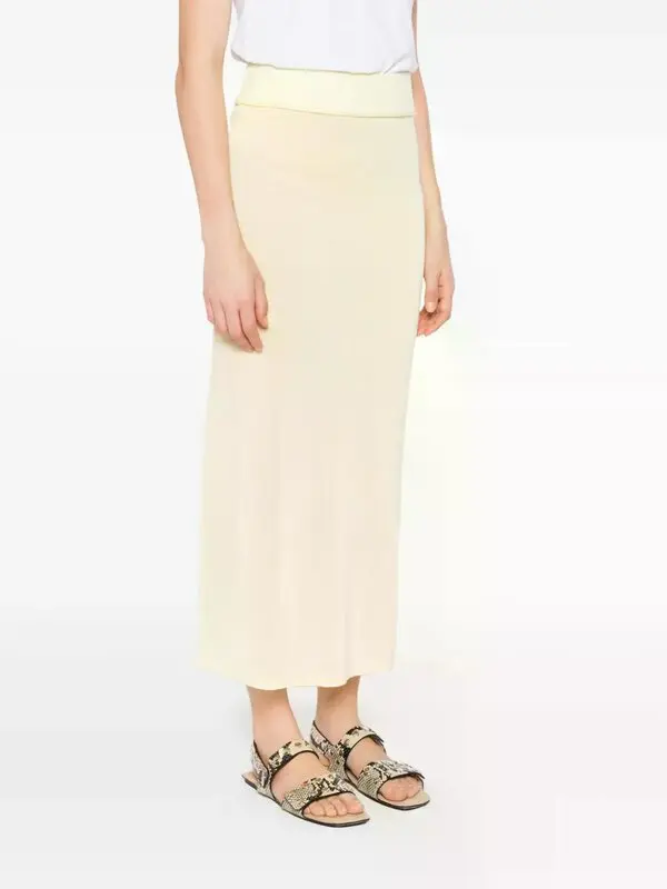 TOTEME Knitted Skirt - Yellow
