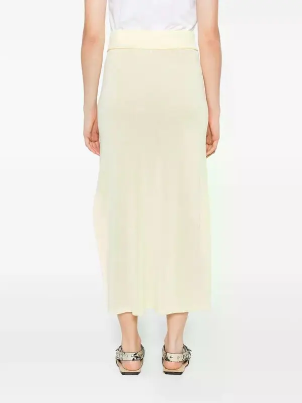 TOTEME Knitted Skirt - Yellow