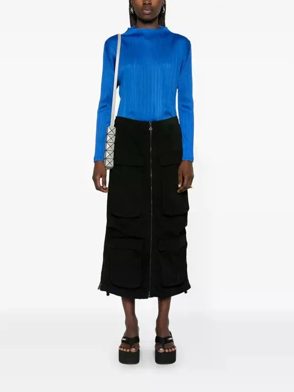 Issey Miyake Plissé Top - Blue