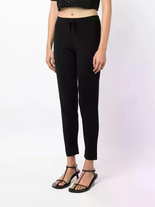 Cashmere In Love Fine-knit Track Pants