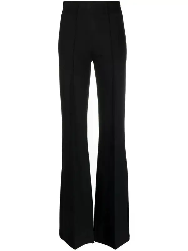 ATU BODY COUTURE High-waisted Straight-leg Trousers - Black