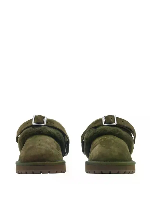 Burberry Calf Suede Slippers