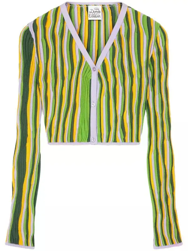 DONDE ESTEBAN Magdalena Cardigan - Green