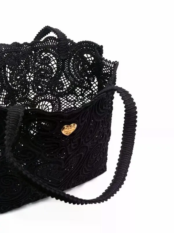 Dolce & Gabbana Beatrice Cordonetto Lace Medium Tote Bag