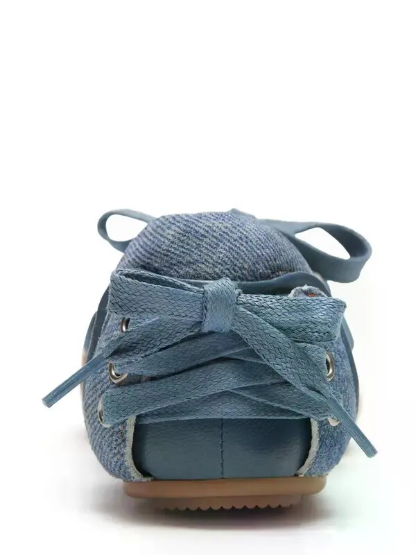 Acne Studios Lace-up Leather Shoes - Blue