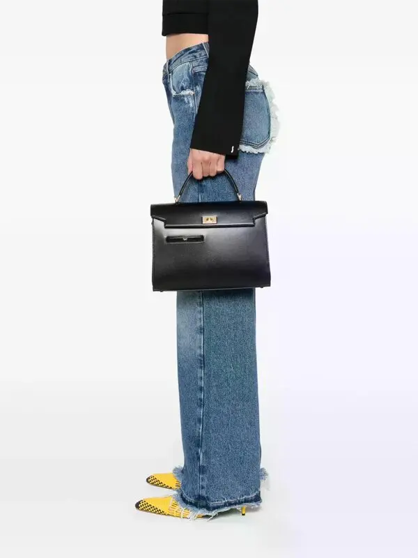 ANYA HINDMARCH Mortimer Handbag - Black