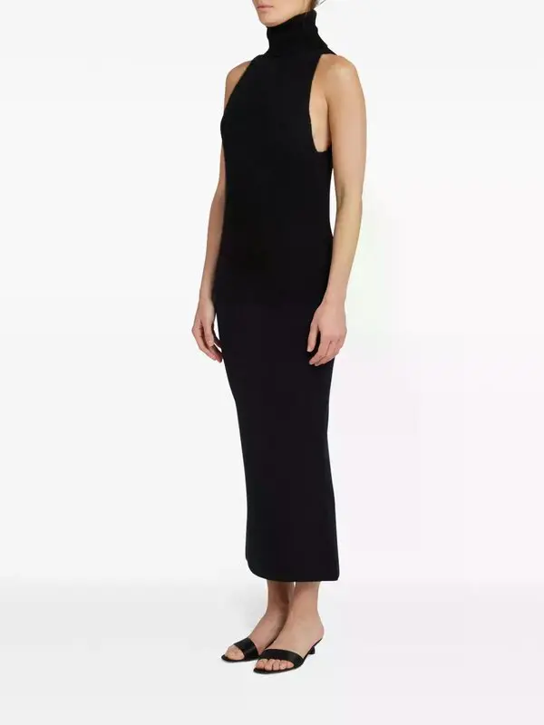 Cashmere In Love Frances Knitted Top - Black