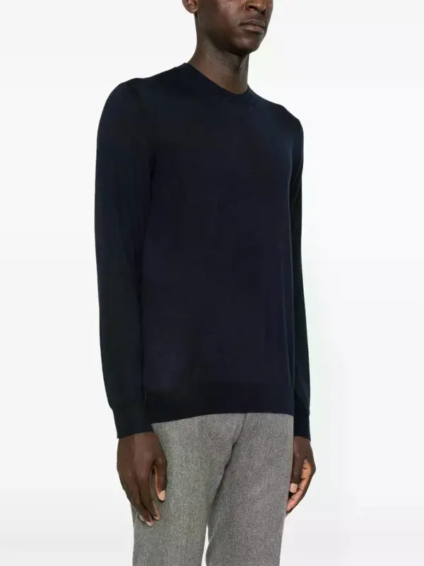 ZANONE Cashmere-silk Crew-neck Sweater