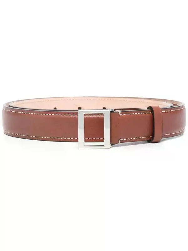 Acne Studios Buckle-fastening Leather Belt - Brown