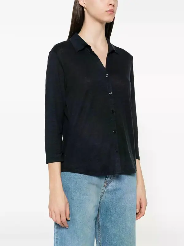 Majestic Filatures Slub-texture Shirt