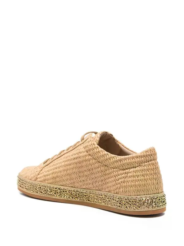 LE SILLA Raffia Sneakers