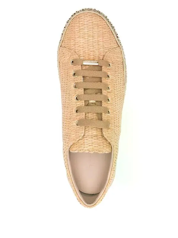 LE SILLA Raffia Sneakers