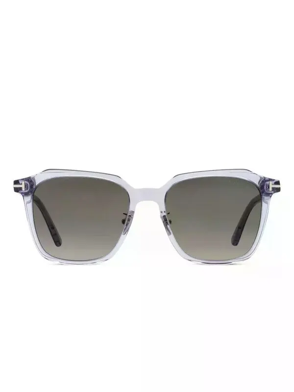 TOM FORD Sunglasses With Transparent Frame - Grey