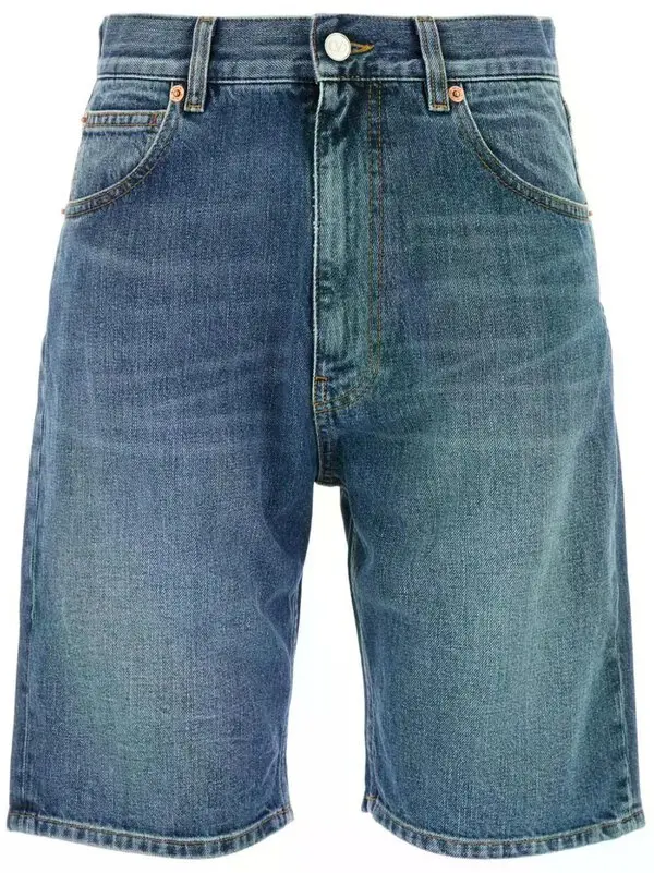 Valentino Garavani Denim Bermuda Shorts