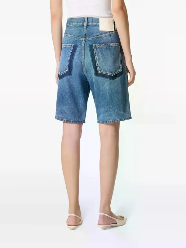 Valentino Garavani Denim Bermuda Shorts