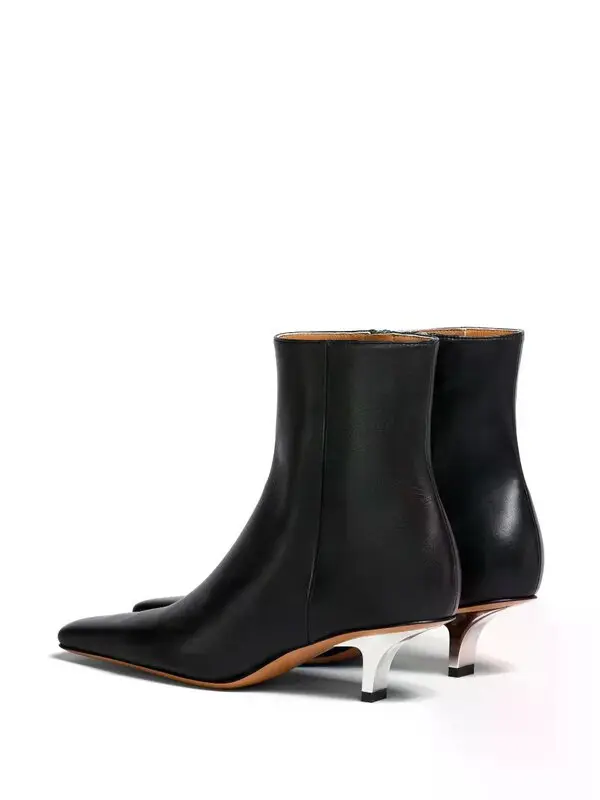 Marni Heeled Leather Ankle Boots