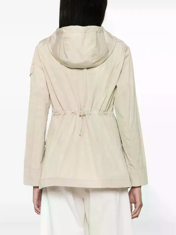 Moncler Leandro Parka Jacket - Neutrals