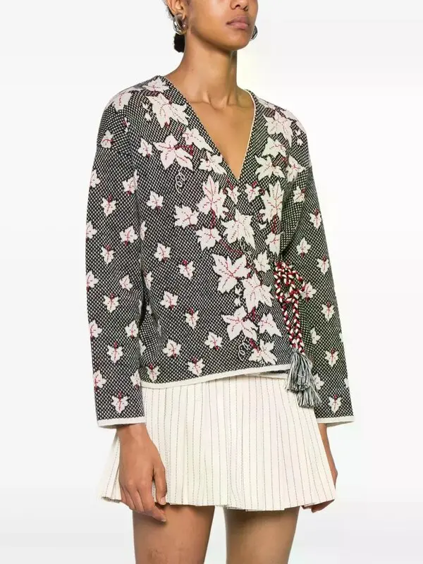 BODE Maple-jacquard Cardigan