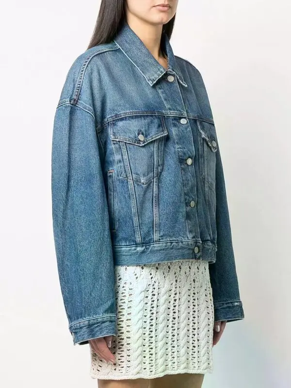 Acne Studios Cropped Denim Jacket