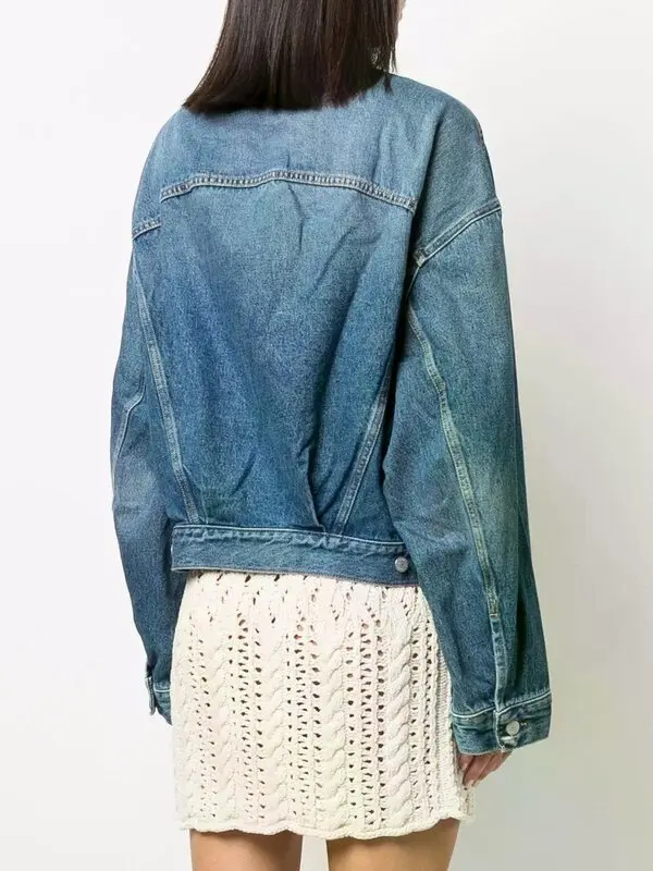 Acne Studios Cropped Denim Jacket