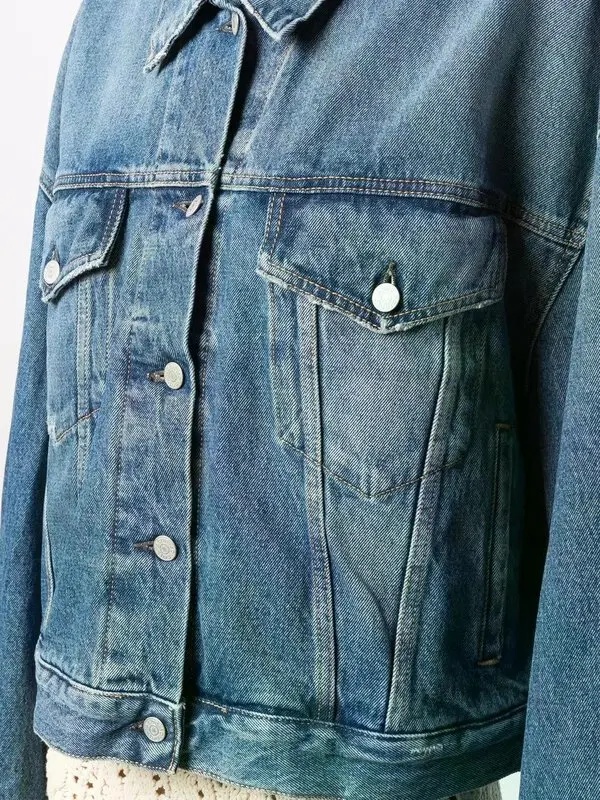 Acne Studios Cropped Denim Jacket