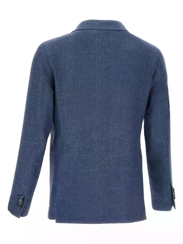 Tagliatore Single-breasted Blazer - Blue