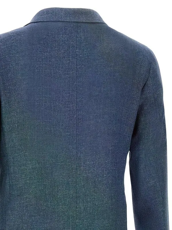 Tagliatore Single-breasted Blazer - Blue