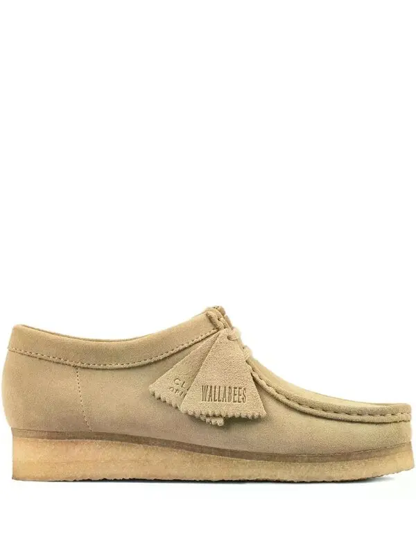 Clarks Wallabee Suede Loafers - Neutrals