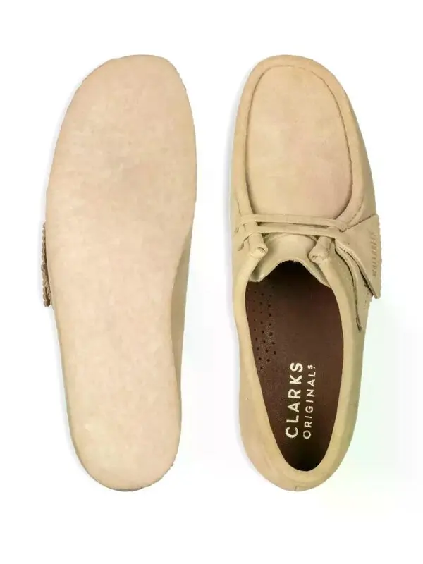 Clarks Wallabee Suede Loafers - Neutrals
