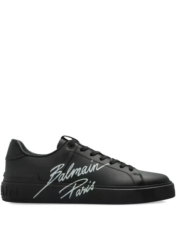 Balmain Leather Sneakers