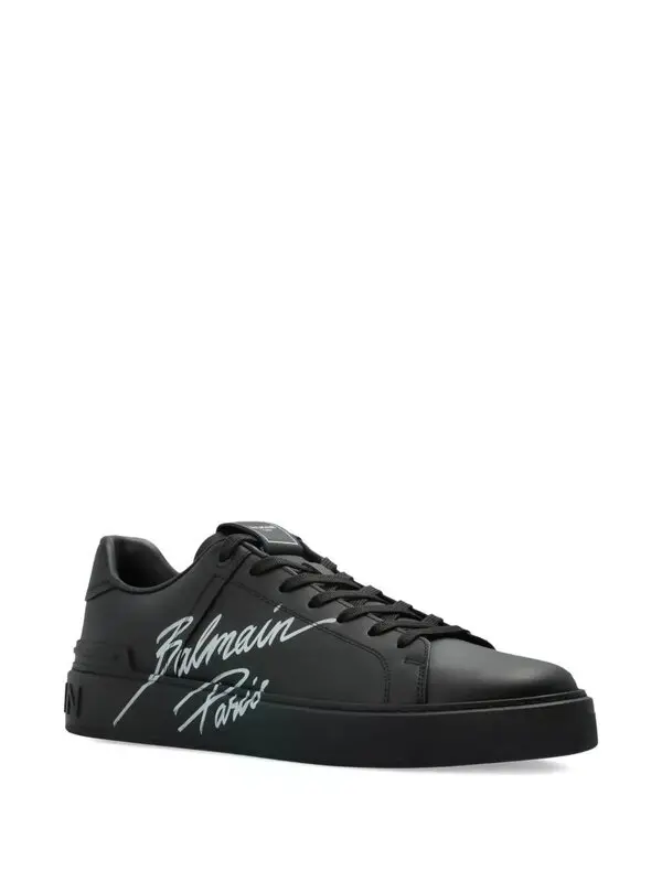 Balmain Leather Sneakers