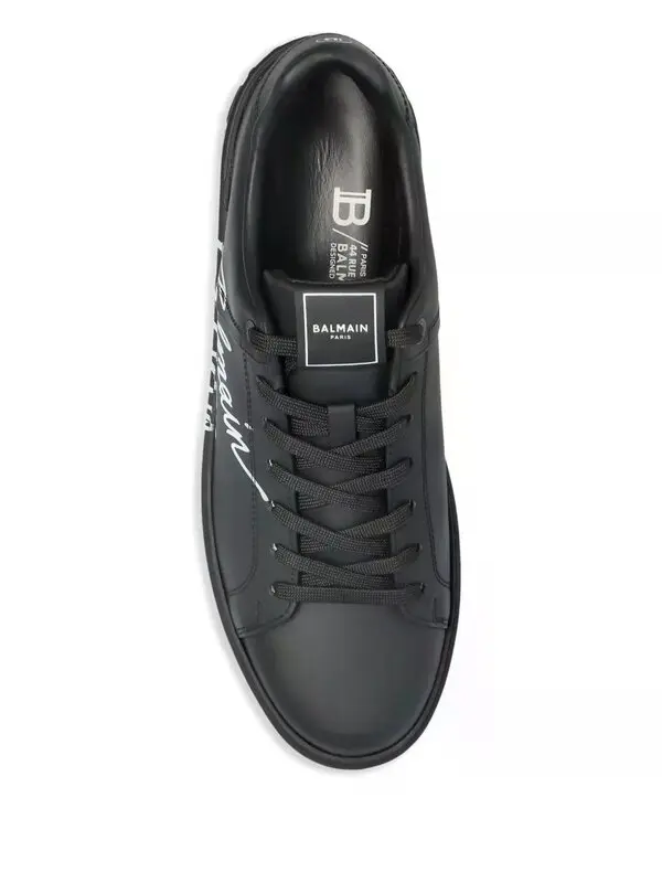 Balmain Leather Sneakers