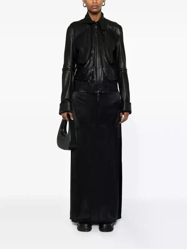 YEHUAFAN Leather Jacket